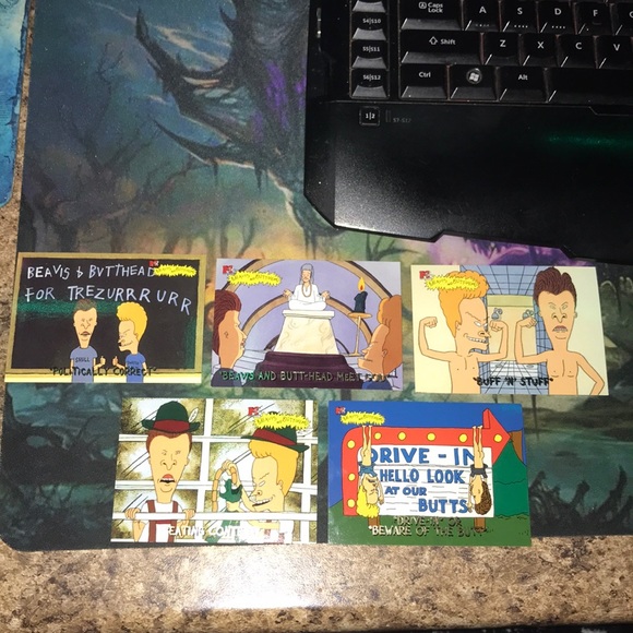 MTV | Toys | 994 Fleer Ultra Mtv Beavis And Butthead Cards | Poshmark